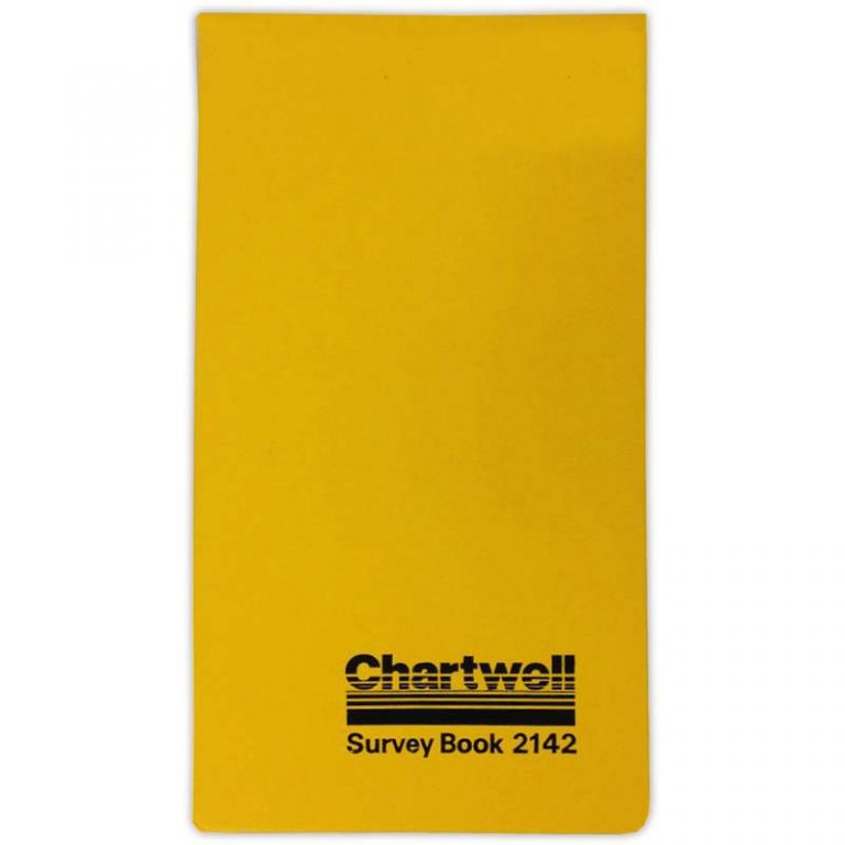Chartwell Survey Book 2142 106 x 205mm – Laserplane Ltd