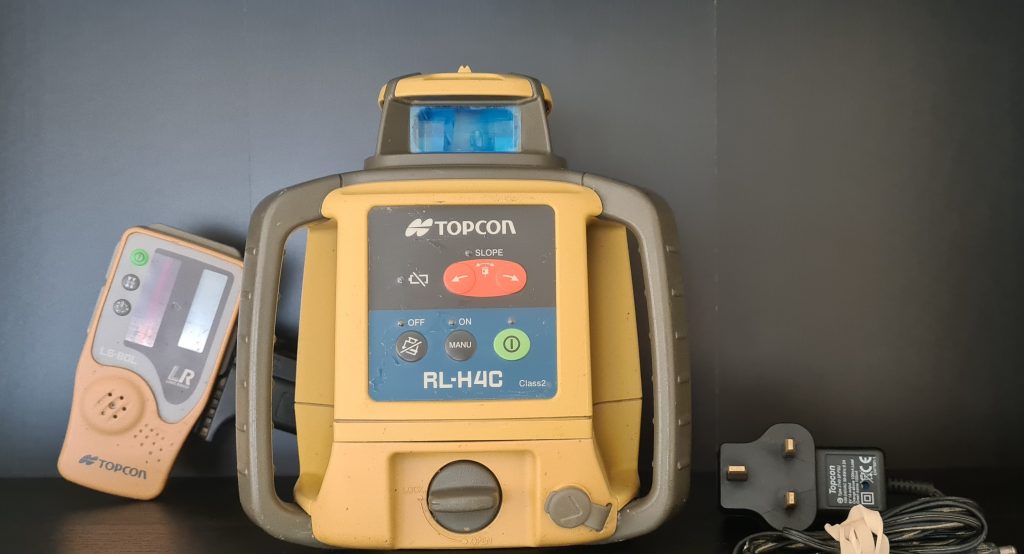 Topcon RL-H4C Rotating Laser – Laserplane Ltd